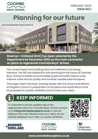 Coombe Boys' School Rebuilding Programme - News - Coombe Academy Trust Coombe Boys' School Rebuilding Programme - News - Coombe Academy Trust